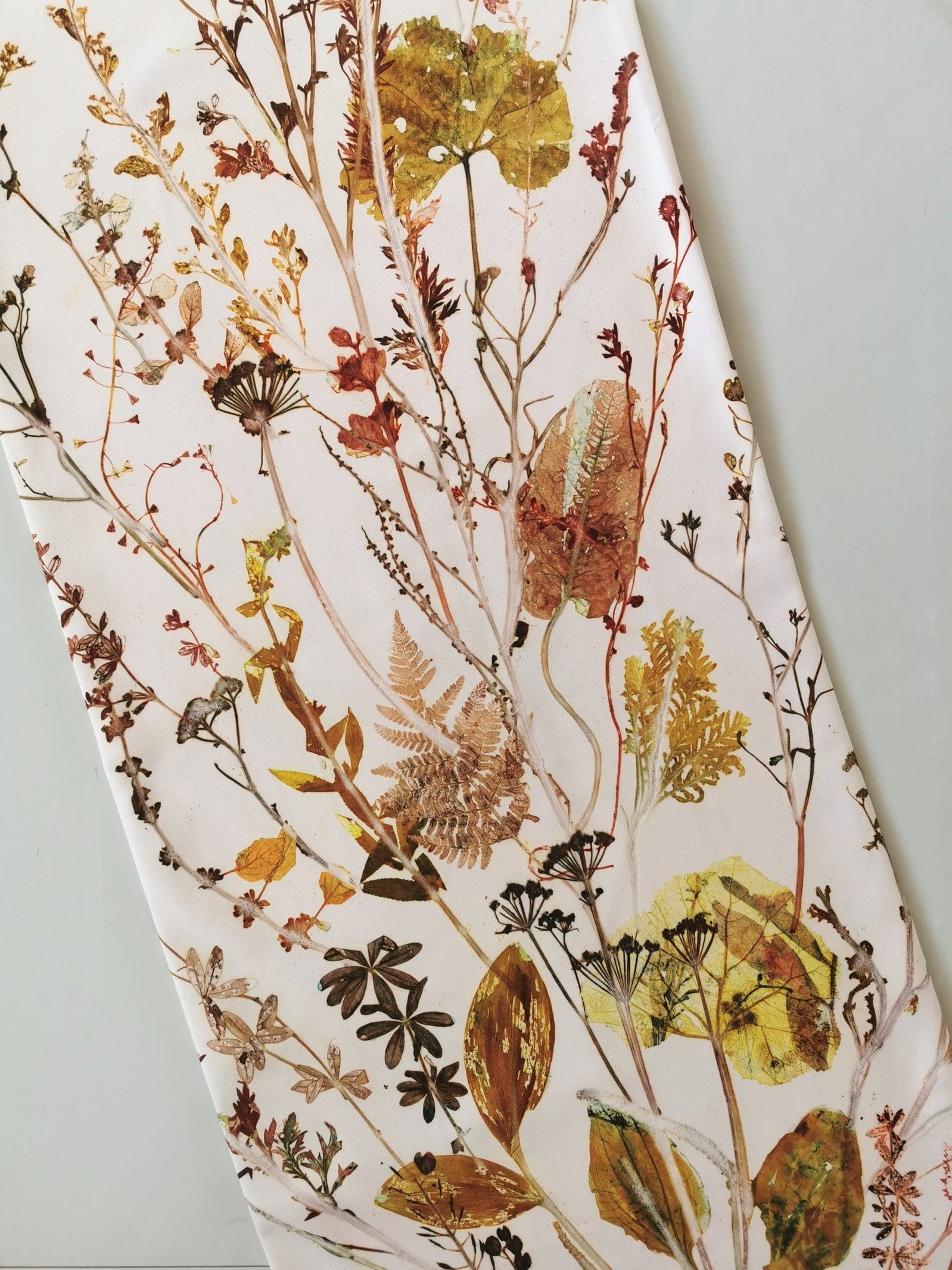 Botanical home decor and lifestyle designs handmade of textile waste ...